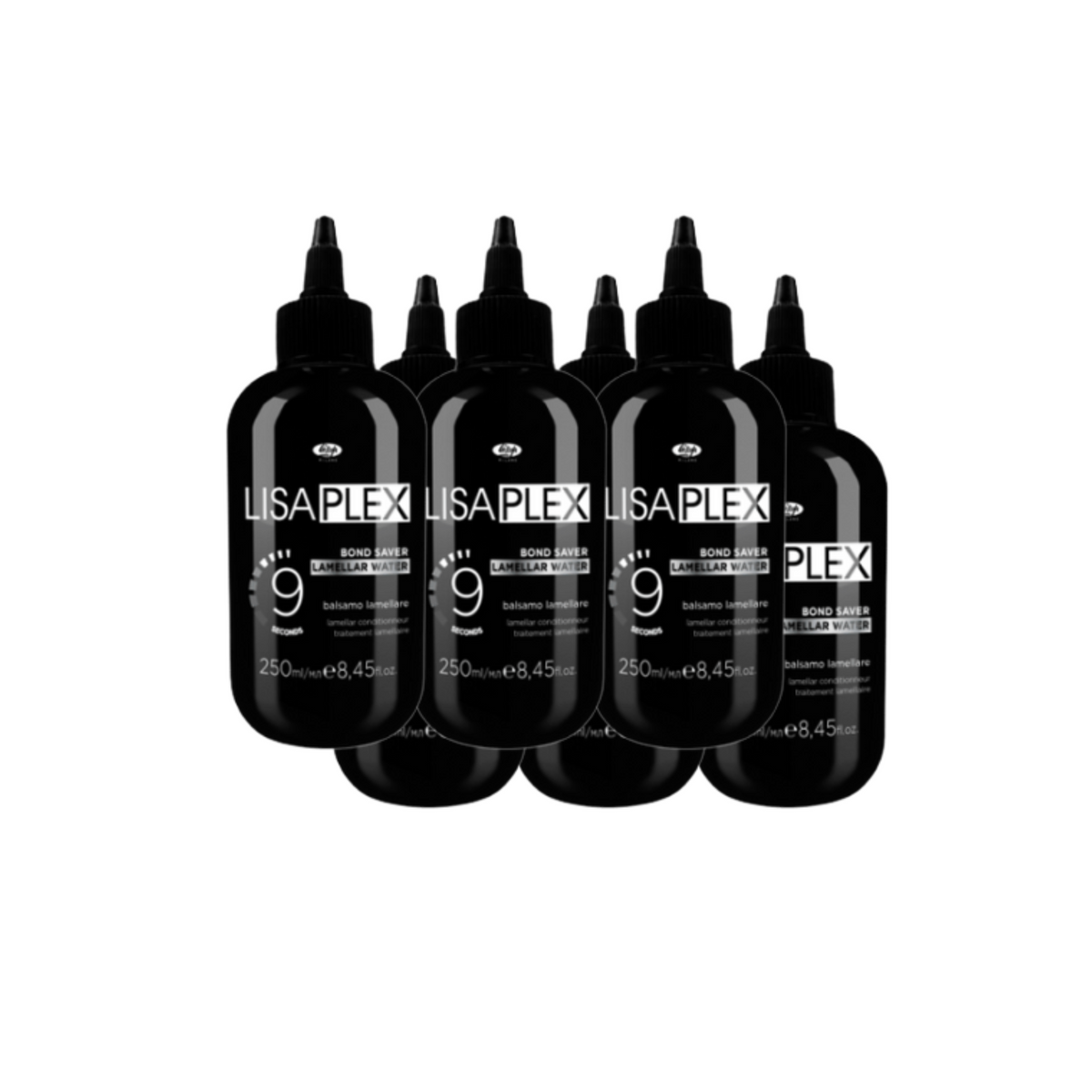 Lisaplex Lamellar Water – 6 Unit Bundle (250ML) | Lisap Milano